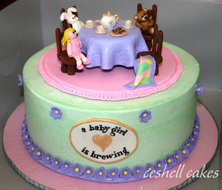 Baby Shower Tea Party - CakeCentral.com