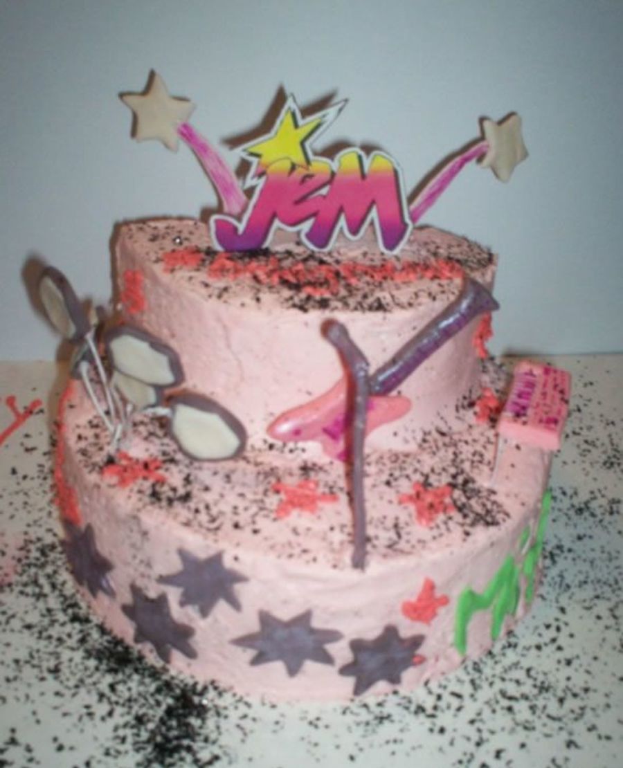 Jem And The Holograms - CakeCentral.com