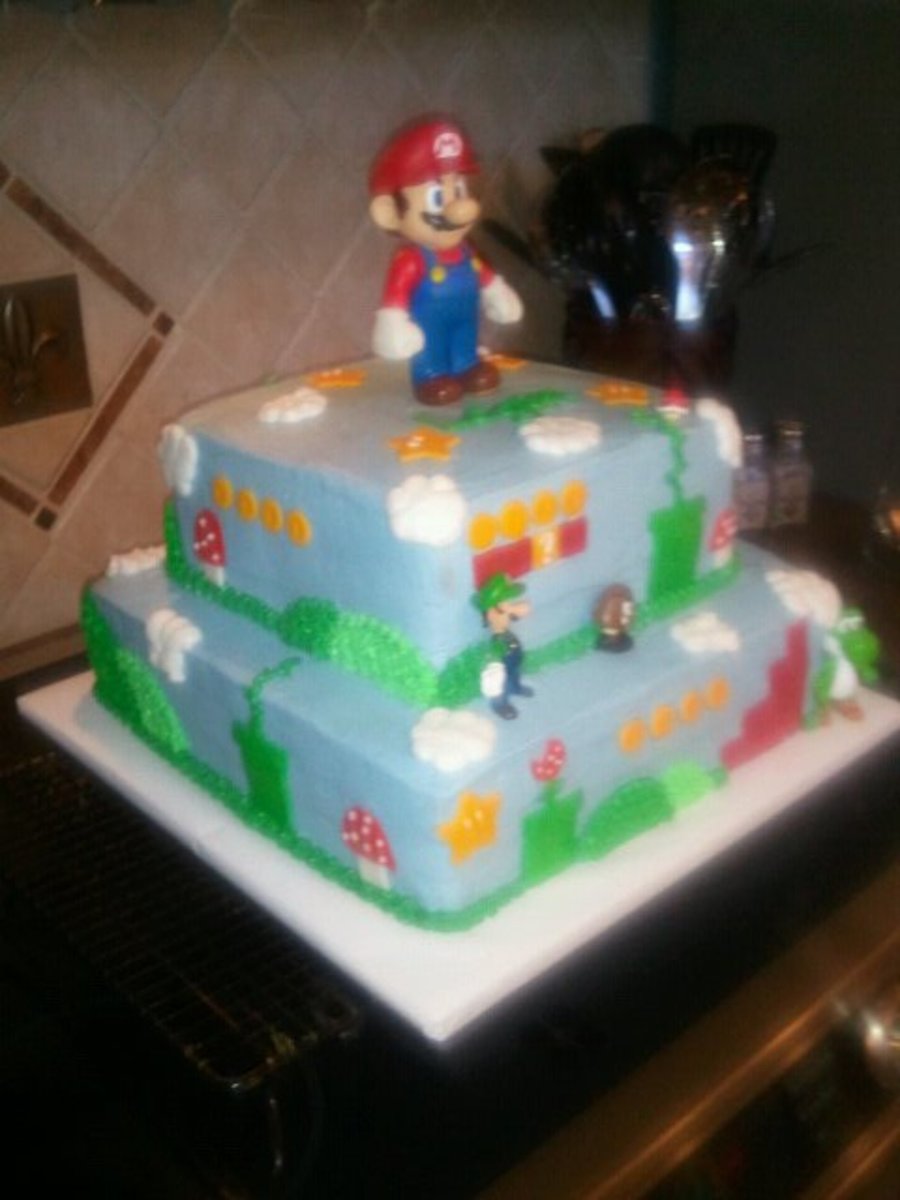 Super Mario Bros Birthday - CakeCentral.com