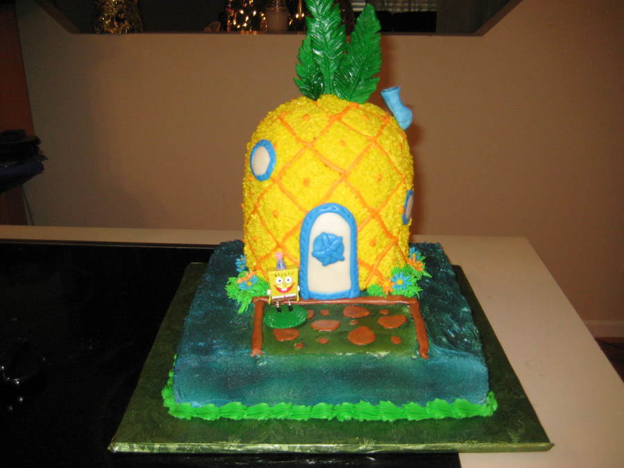 Spongebob Pineapple House - CakeCentral.com