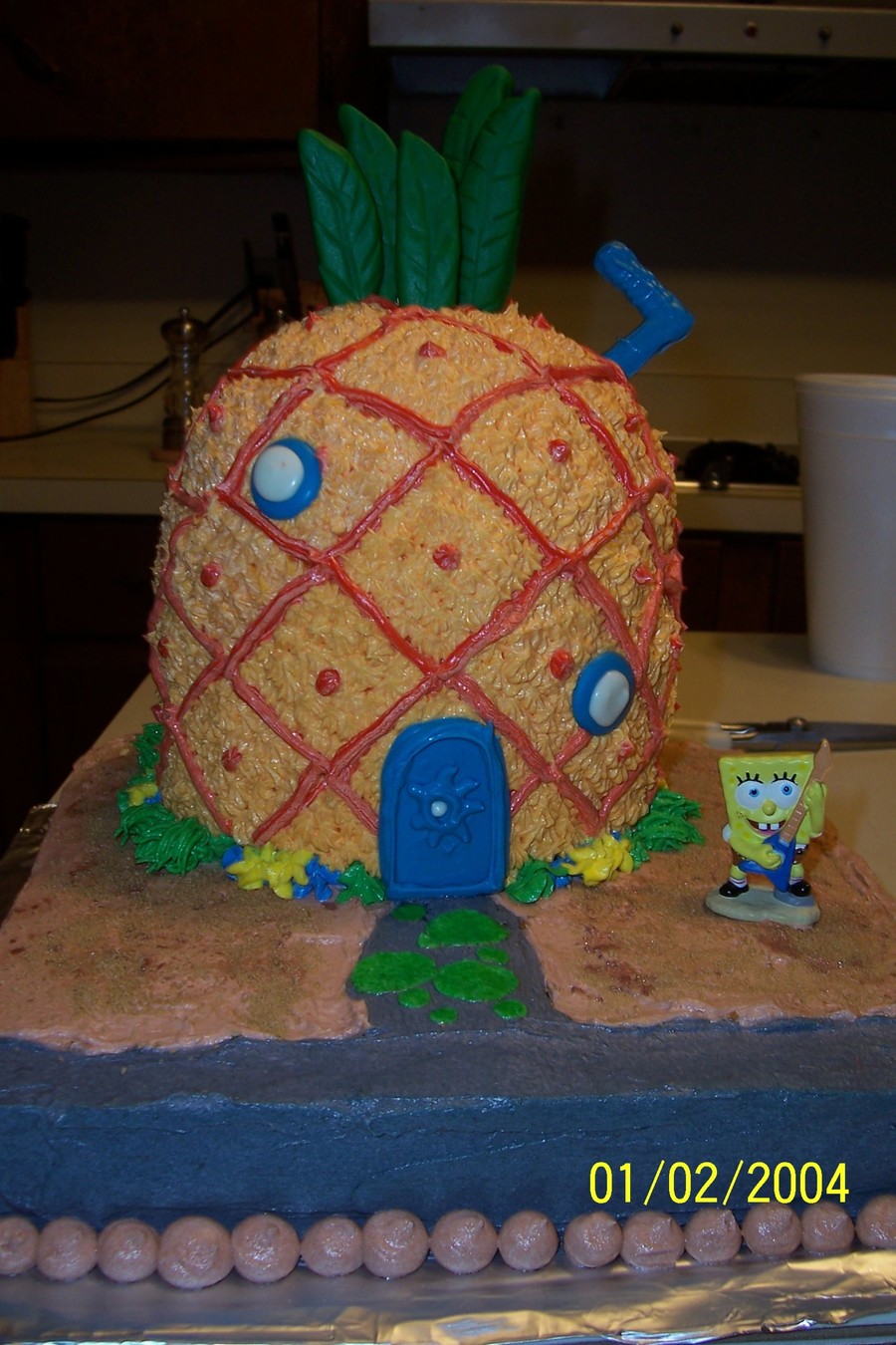 Spongebob Pineapple House - CakeCentral.com