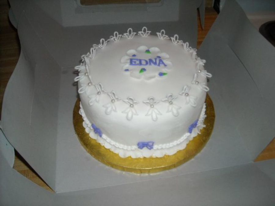 Edna's Birthday Cake - CakeCentral.com