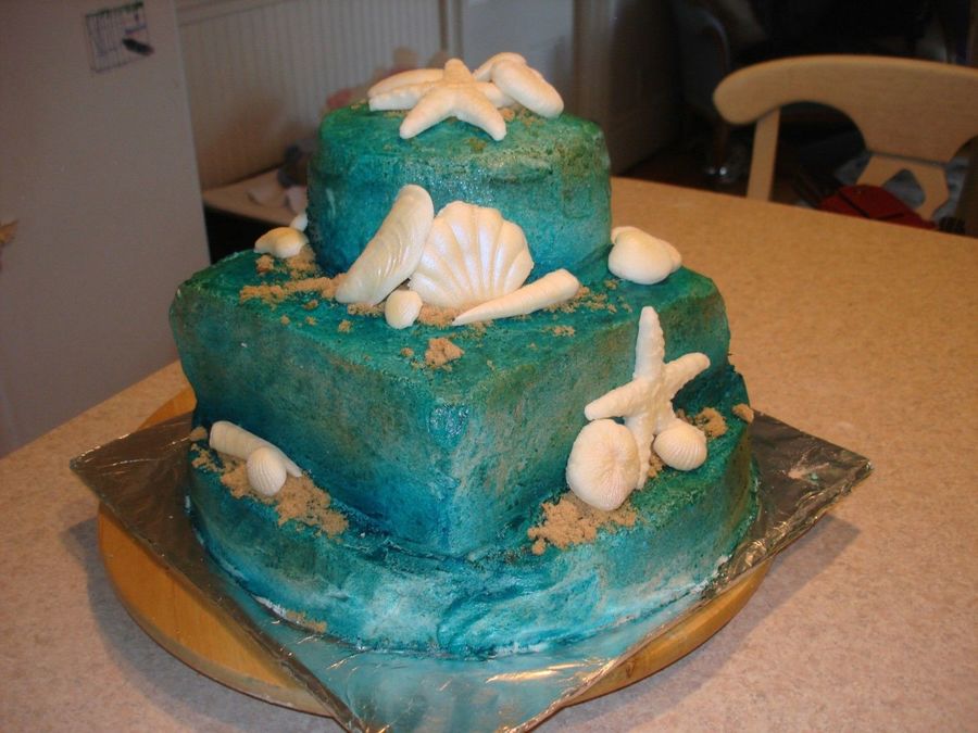 Shell Cake - CakeCentral.com