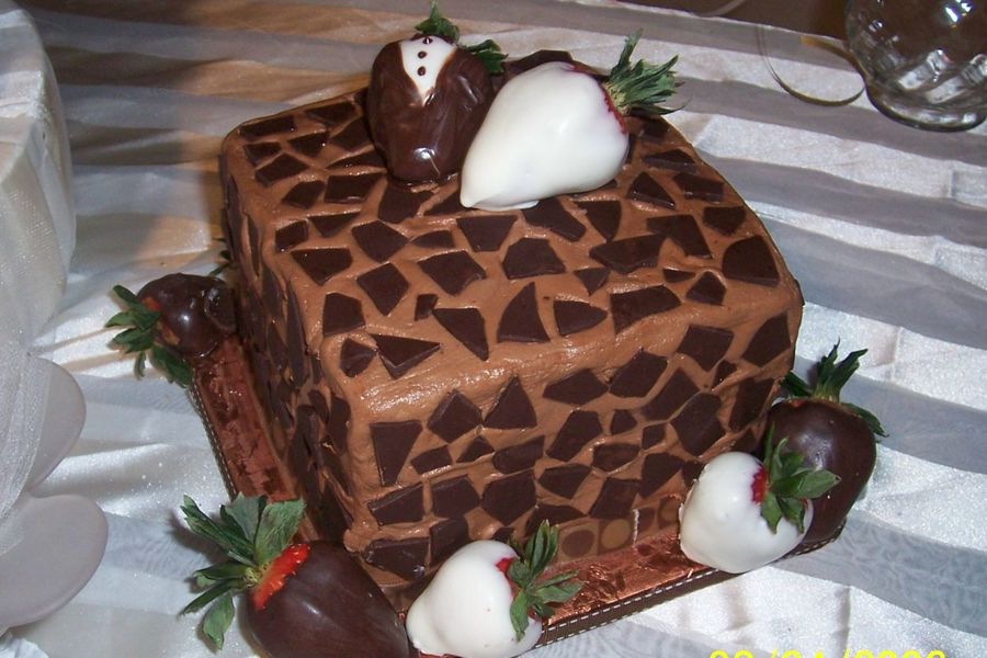 Chocolate Mosaic Cake. - CakeCentral.com