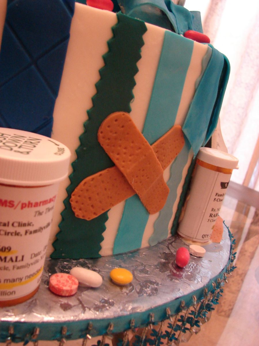 Pharmacy Student Graduation Cake. - CakeCentral.com