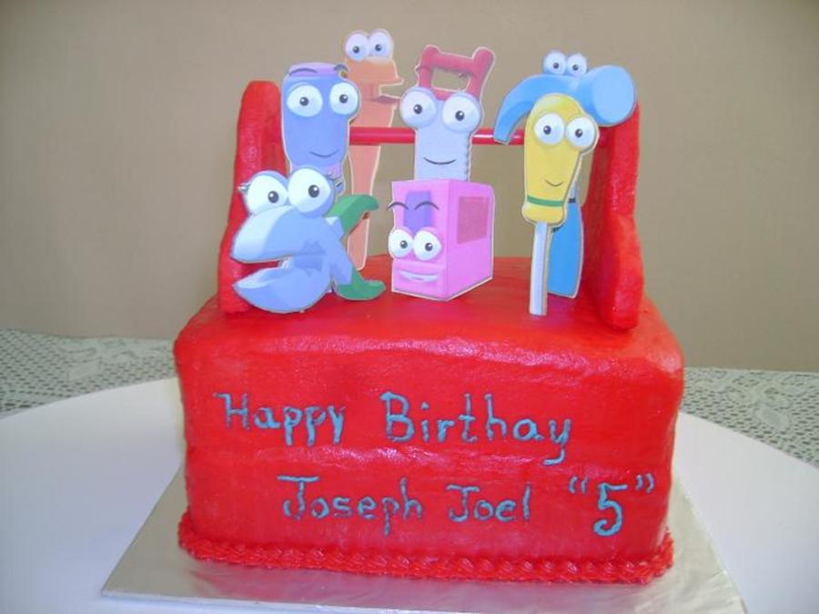 Handy Manny Tool Box - CakeCentral.com