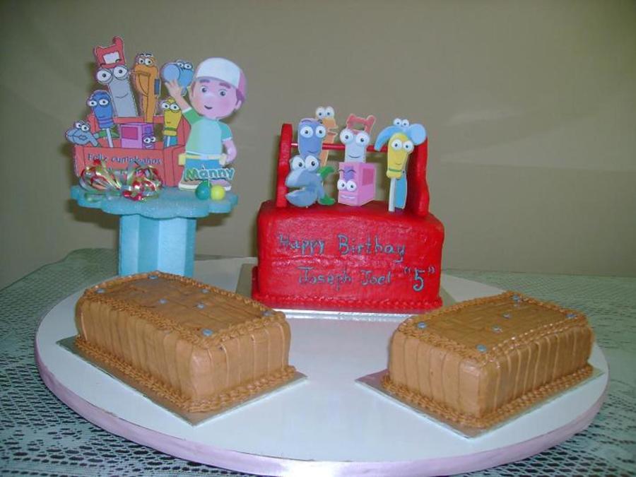 Handy Manny Tool Box - CakeCentral.com