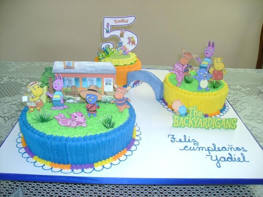 The Backyardigans Cake - CakeCentral.com