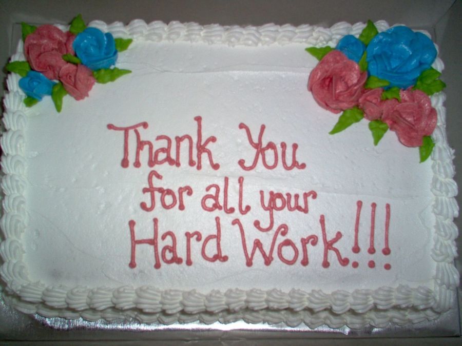 Staff Appreciation Cake... - CakeCentral.com