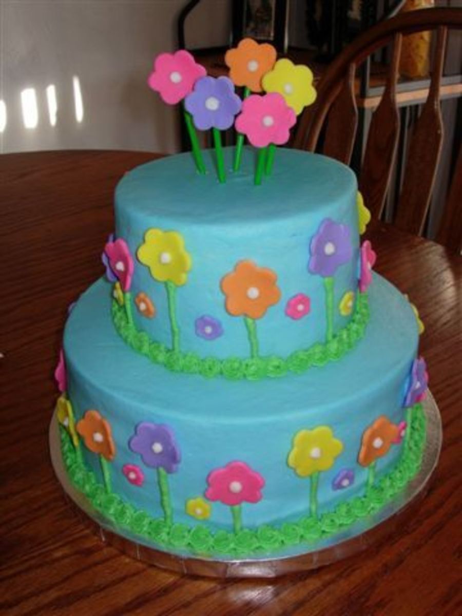 Springtime Flower Cake - CakeCentral.com