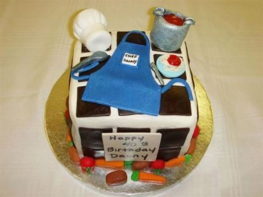 Chef's Birthday Cake - CakeCentral.com