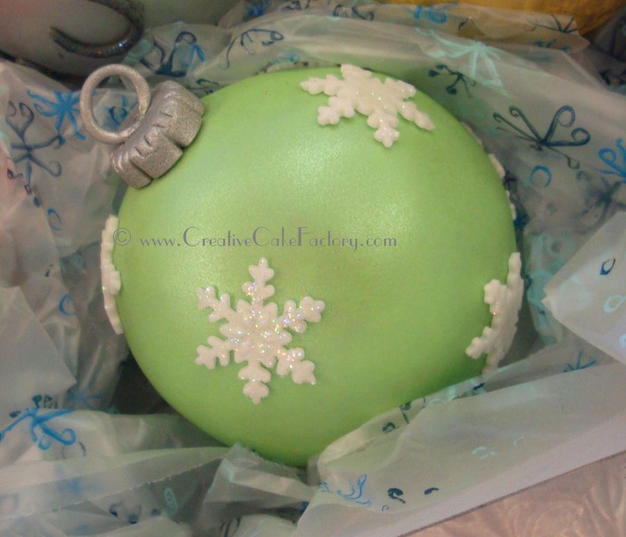 Christmas Ornaments Cakes - CakeCentral.com