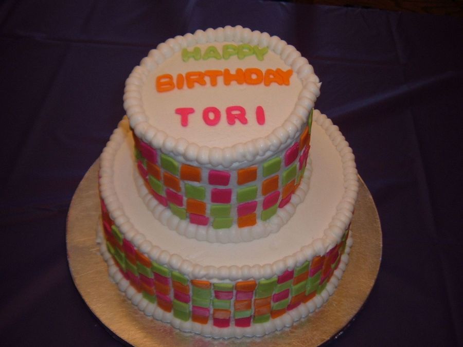 Mosaic Tiles - CakeCentral.com