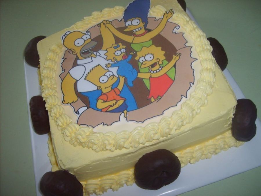 Its The Simpsons - CakeCentral.com