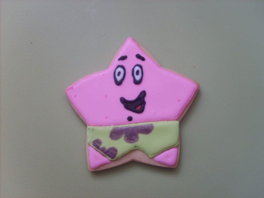 Patrick Star In Star - CakeCentral.com