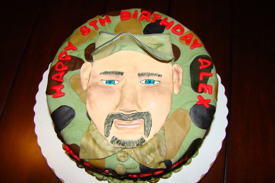 G.i. Joe Birthday Cake - CakeCentral.com