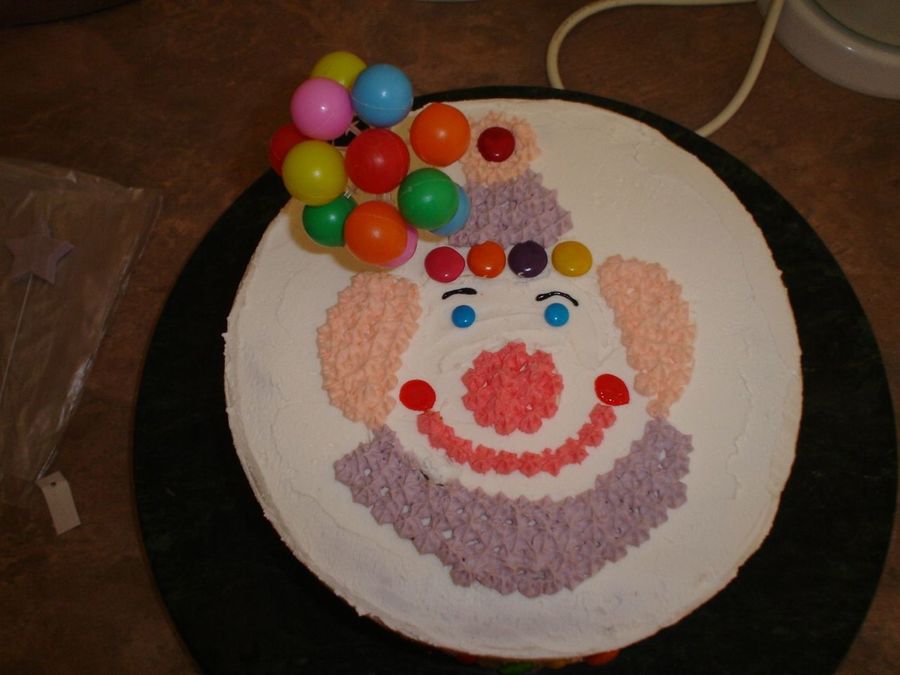 Clown Cake - CakeCentral.com
