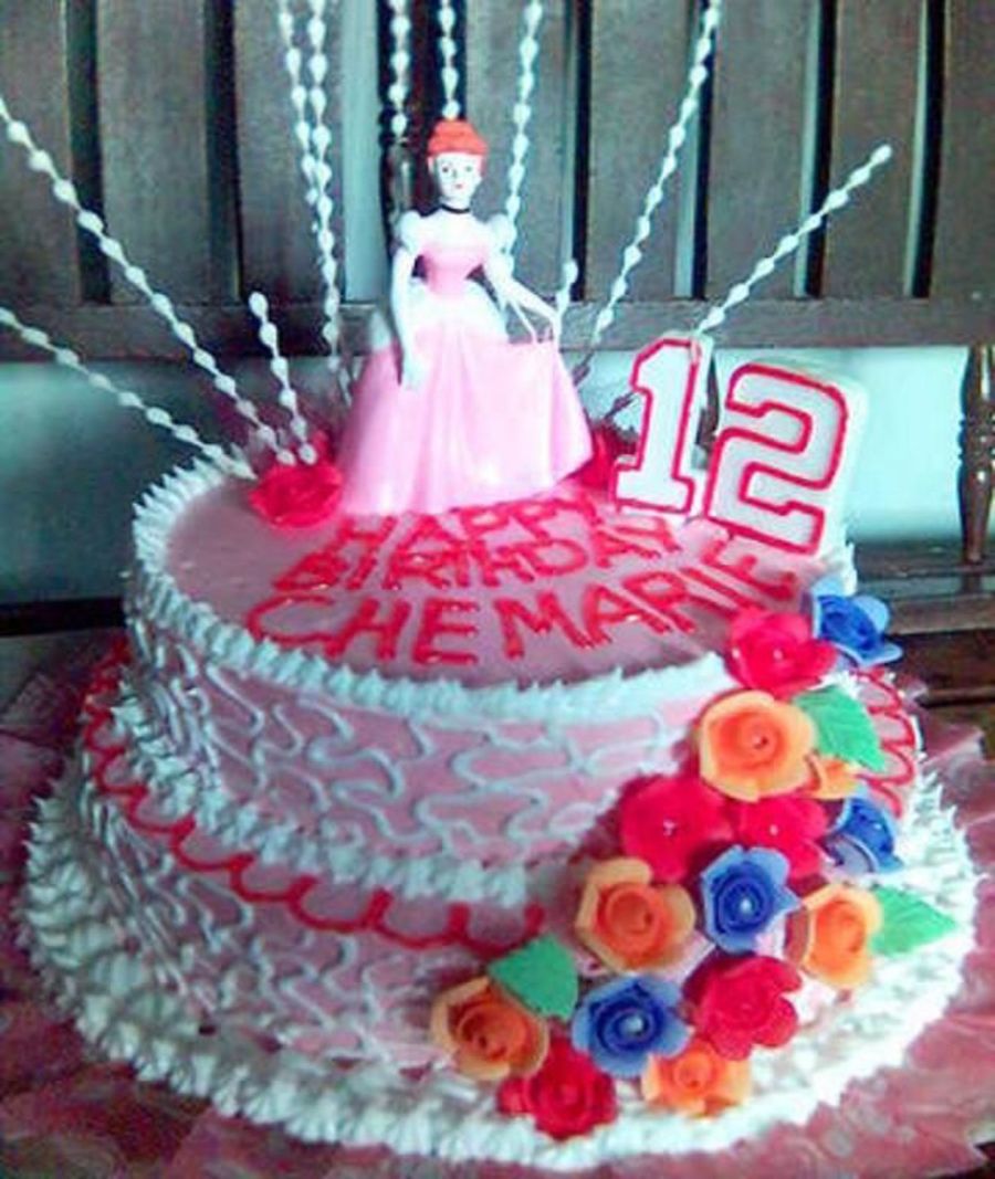 My_2Nd_2Tier_Cake.jpg - CakeCentral.com