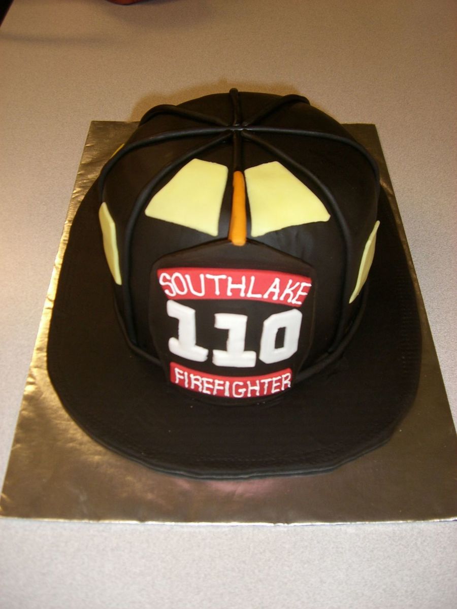 Fire Helmet - CakeCentral.com