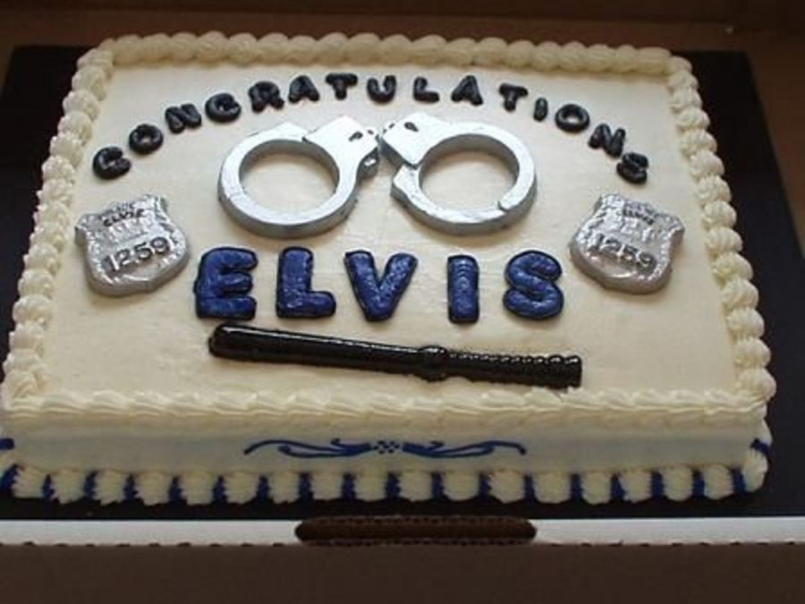 Police Academy Graduation - CakeCentral.com