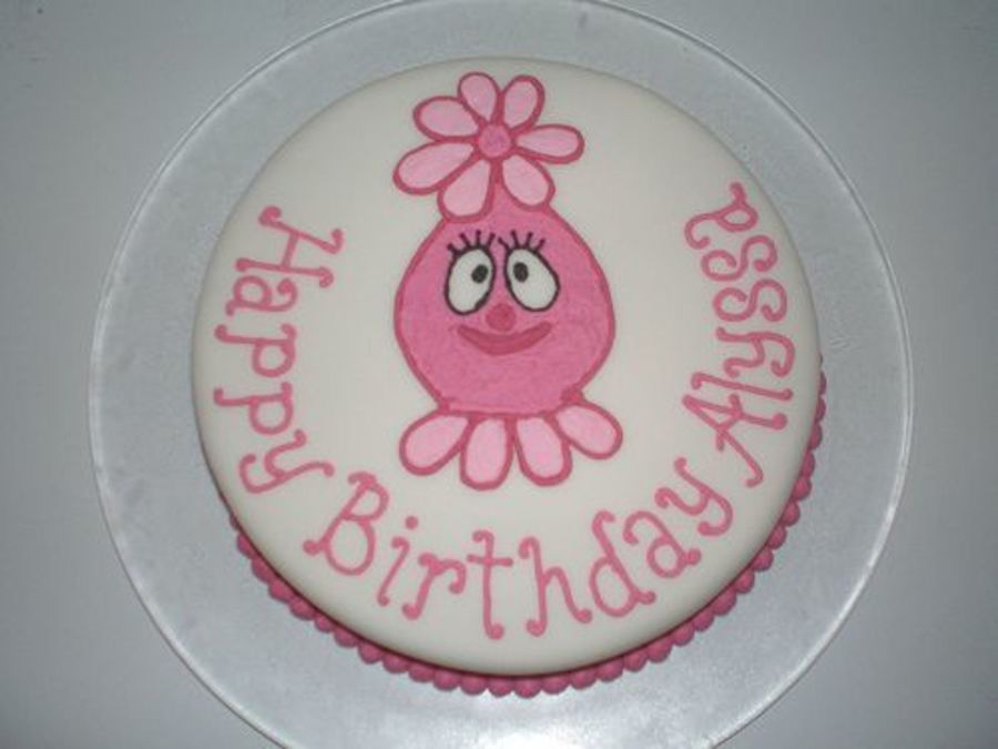 Yo Gabba Gabba - Foofa Birthday Cake - CakeCentral.com