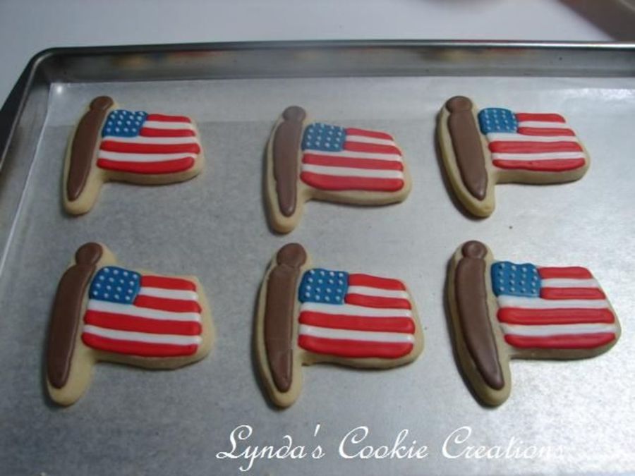Flag_Cookies_2009.jpg - CakeCentral.com