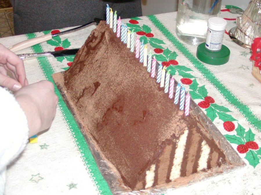 Irish-Cream Triangle Cake - CakeCentral.com