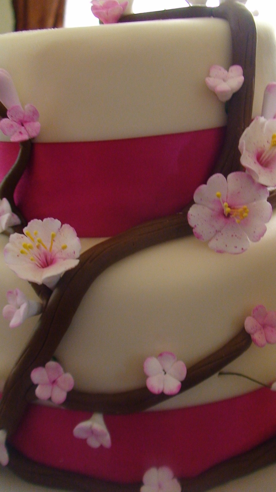 Pink Cherry Blossom - CakeCentral.com