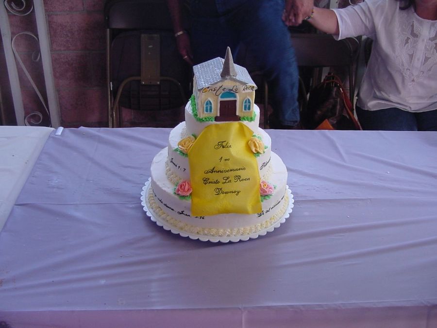 Church Anniversary - CakeCentral.com