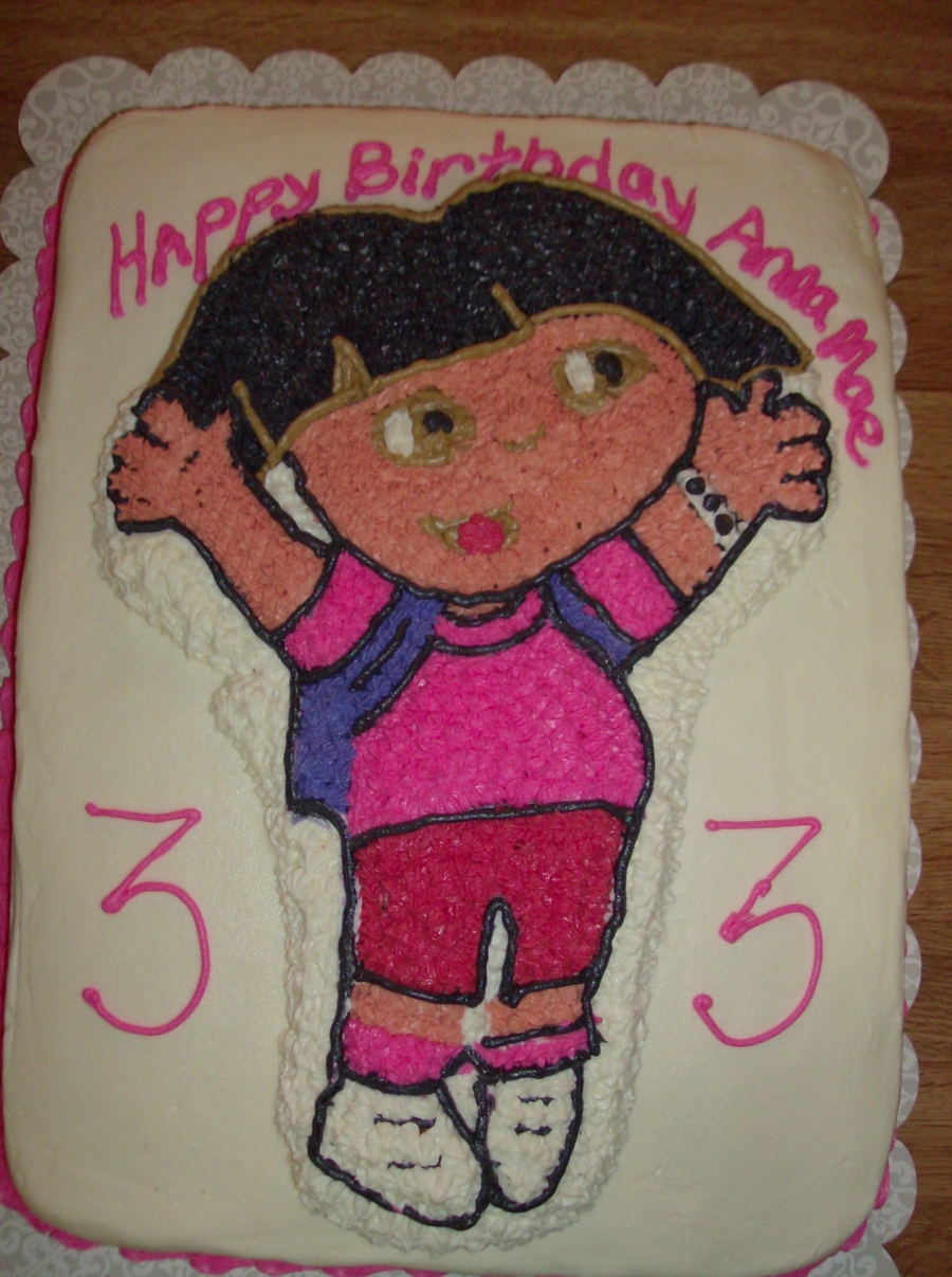 Dora The Explorer - CakeCentral.com