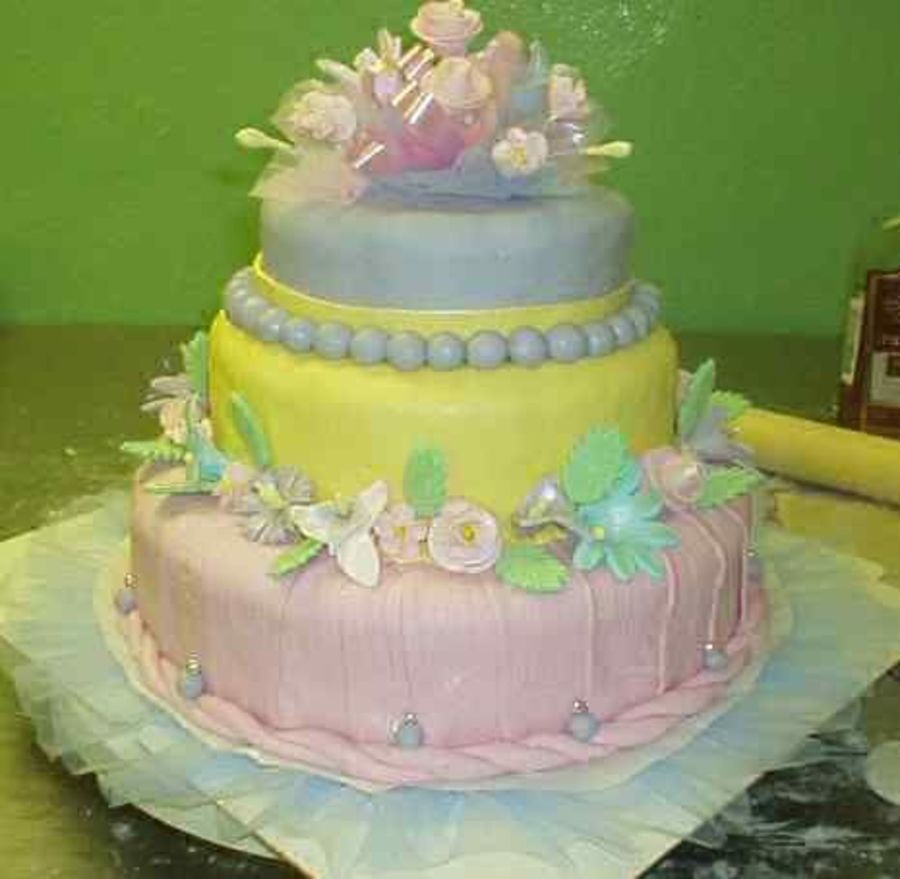 Simple Summer Shower - CakeCentral.com