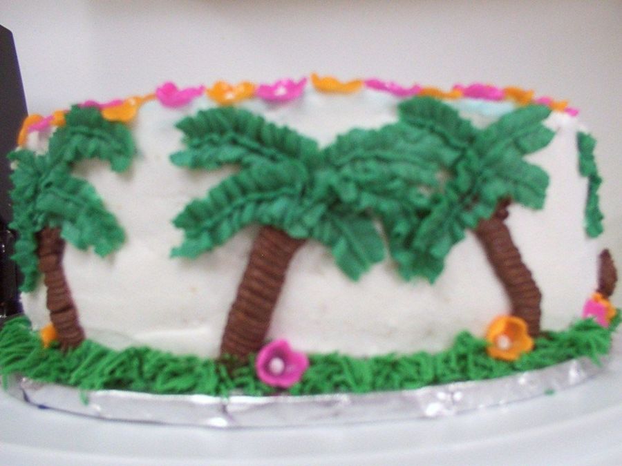 Palm Trees - CakeCentral.com