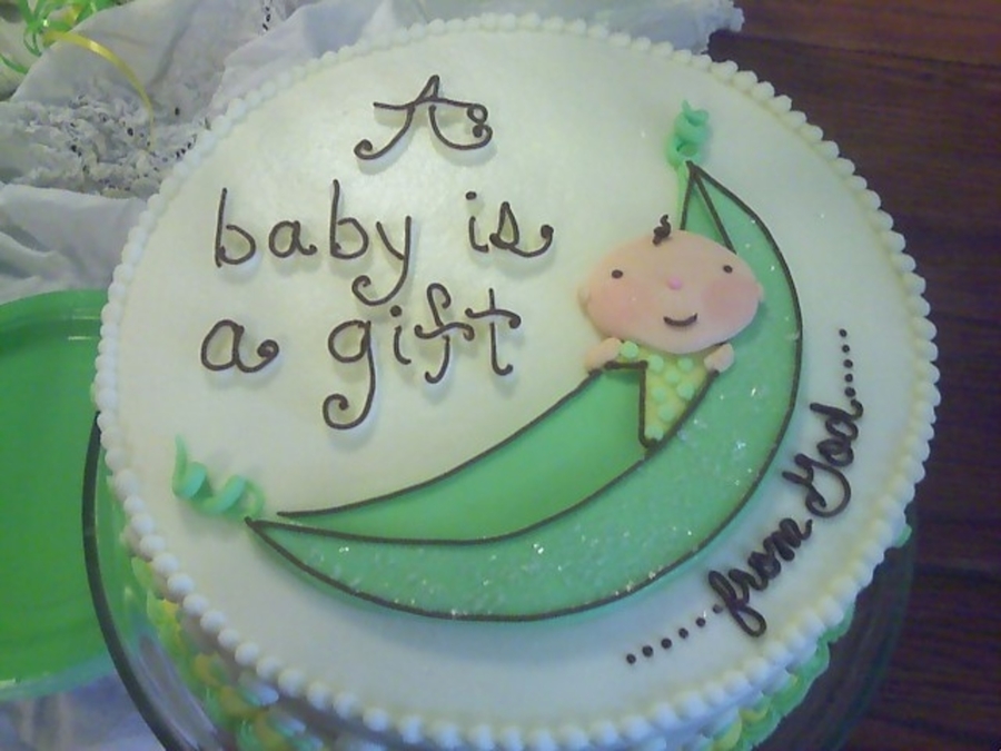 Pea Pod Cake - CakeCentral.com