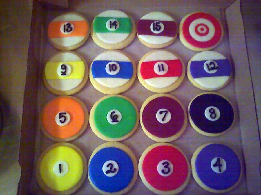 Billiard Balls - CakeCentral.com