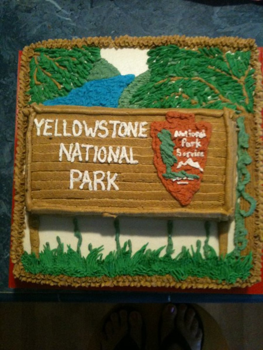 Yellowstone National Park Cake - CakeCentral.com