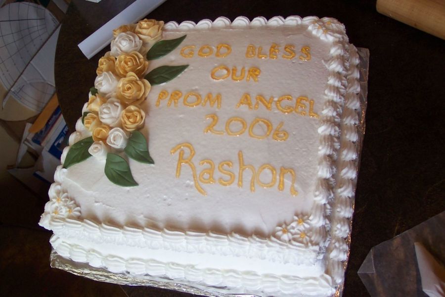 Prom Cake - CakeCentral.com