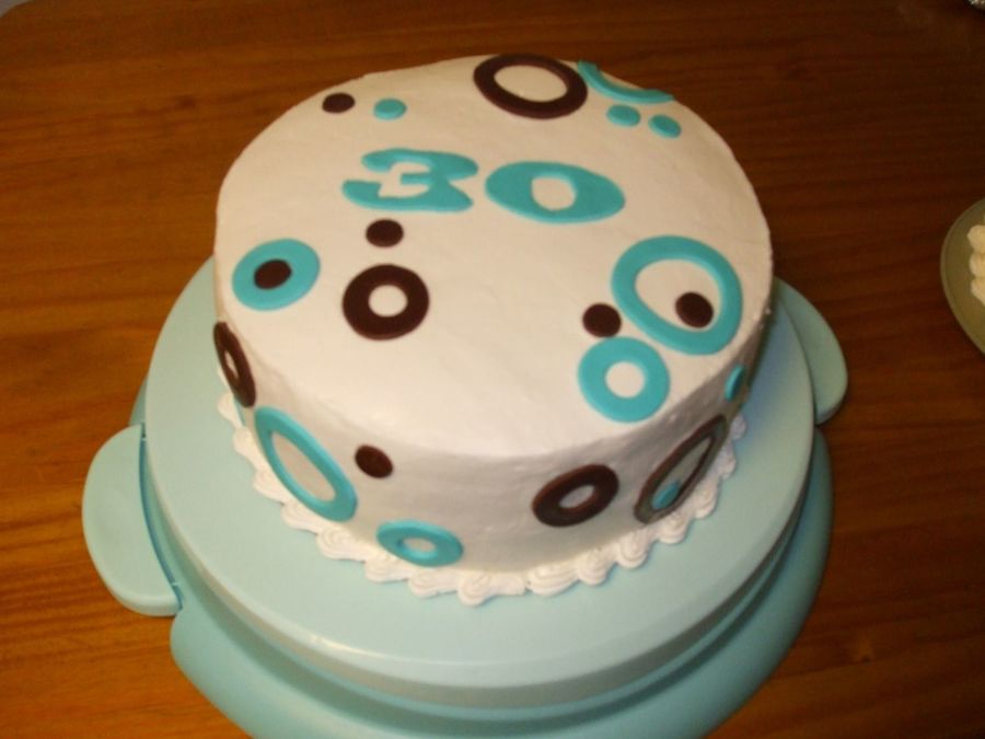 30Th Birthday - CakeCentral.com