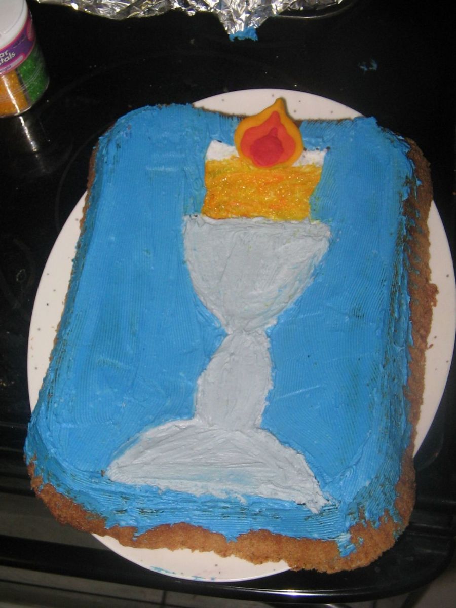 Shabbat Candle - CakeCentral.com