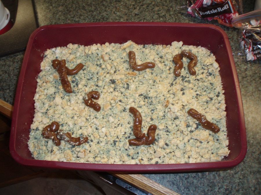 Kitty Litter Cake - CakeCentral.com