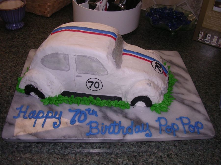 Herbie Love Bug Vw - CakeCentral.com