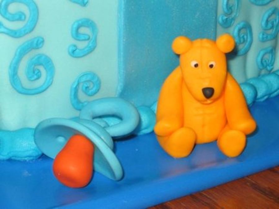 Bear And Pacifier - CakeCentral.com