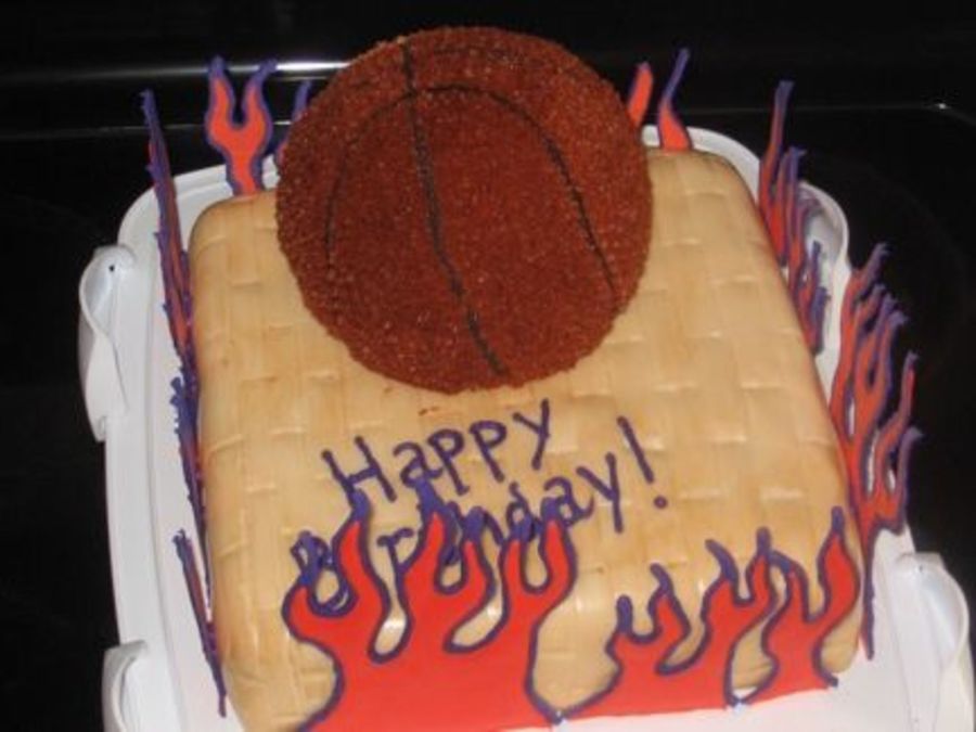 Phoenix Suns Cake - CakeCentral.com
