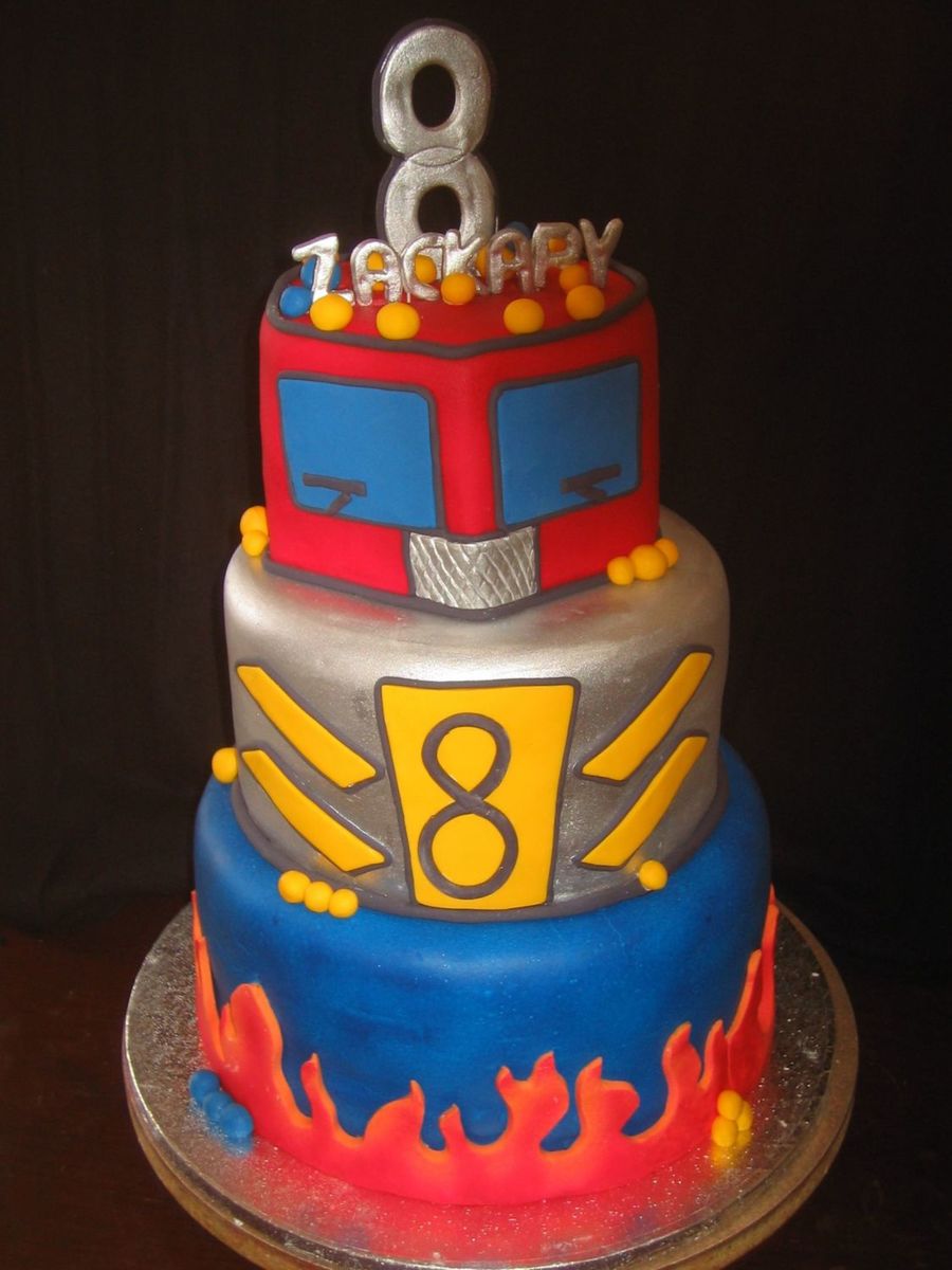Optimus Prime - CakeCentral.com