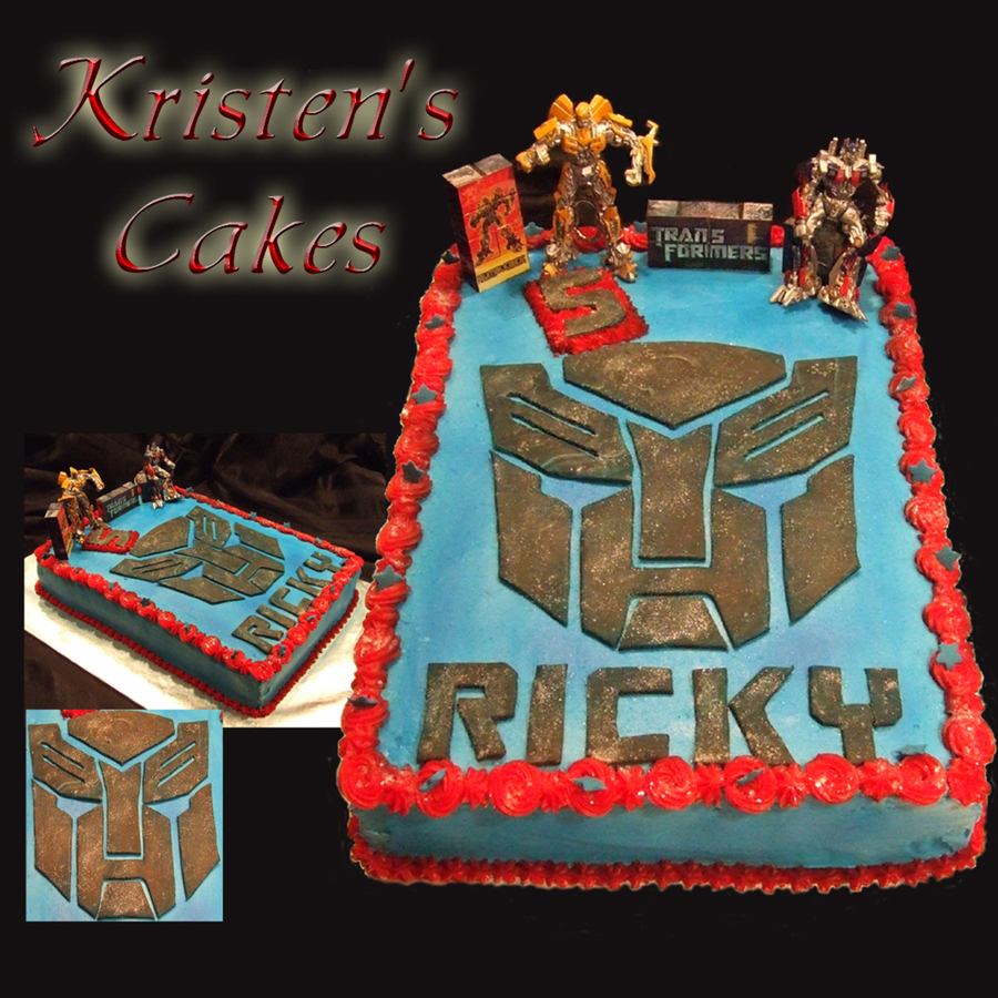 Transformers Cake - CakeCentral.com