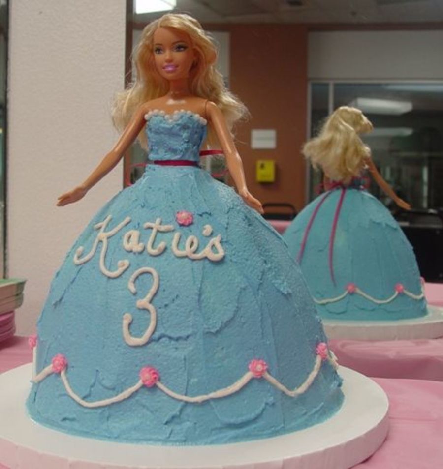 Buttercream Barbie - CakeCentral.com