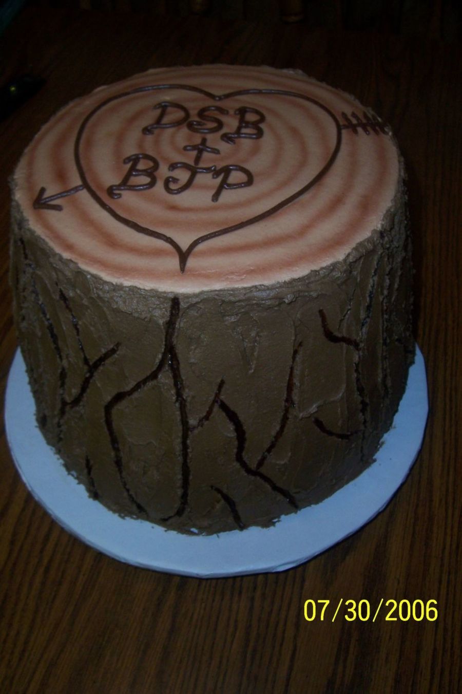 Stump Cake - CakeCentral.com