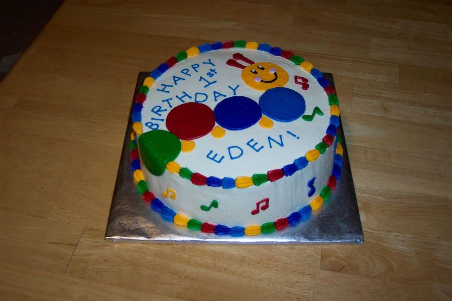 Baby Einstein Caterpillar - CakeCentral.com