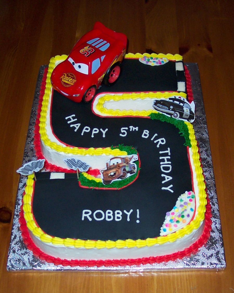 Cars 5Th Birthday - CakeCentral.com