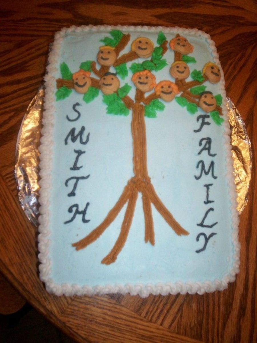 Family Tree Cake - CakeCentral.com