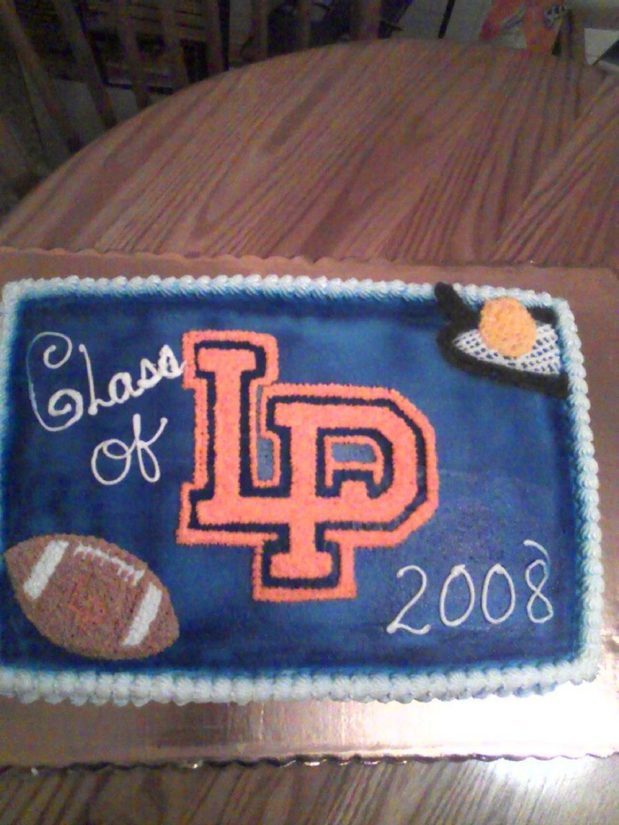 Lp Graduation Cake - CakeCentral.com